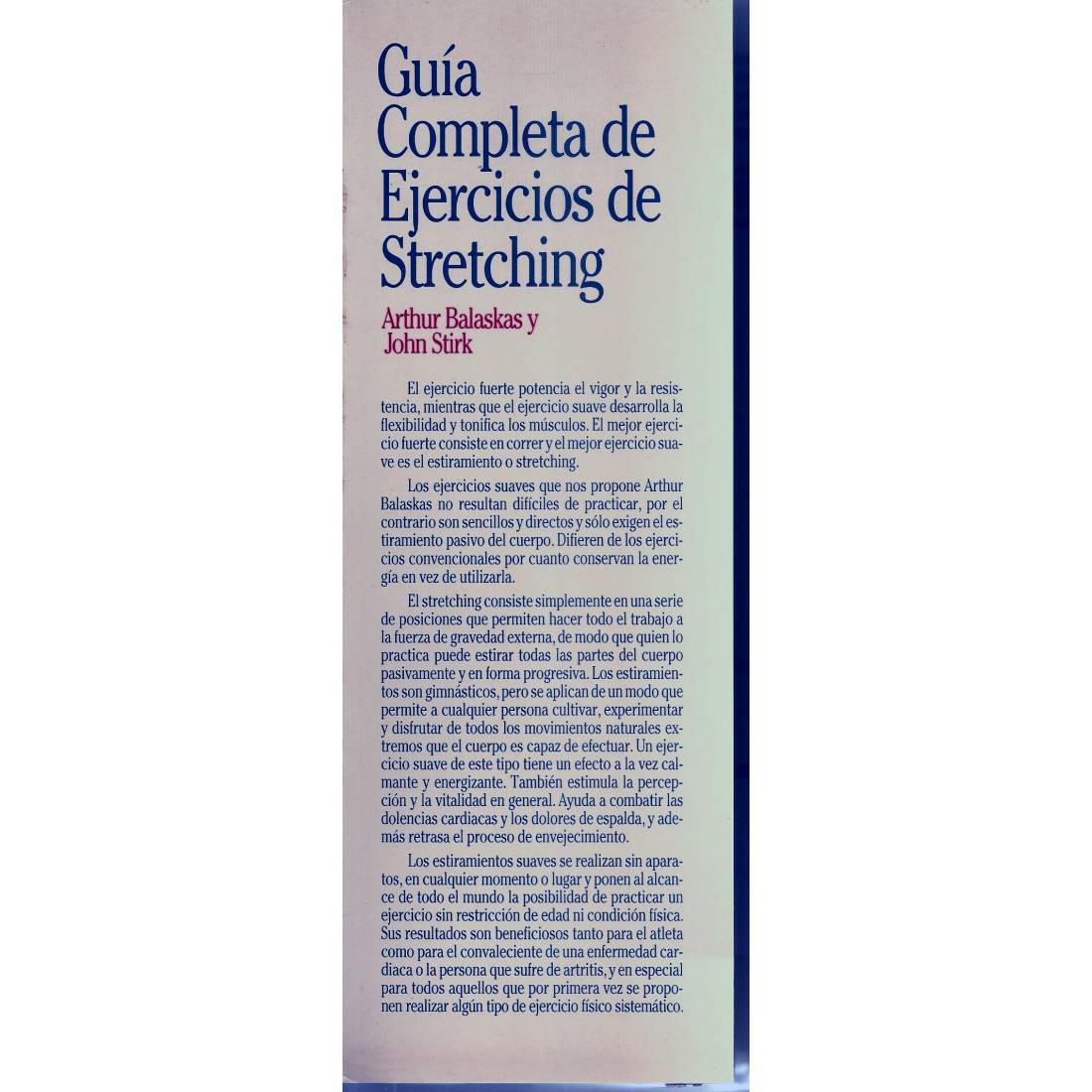 Guía completa de ejercicios de stretching
