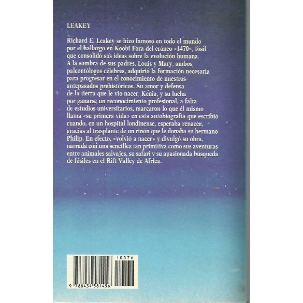 Leakey (biografía) por Richard E. Leakey